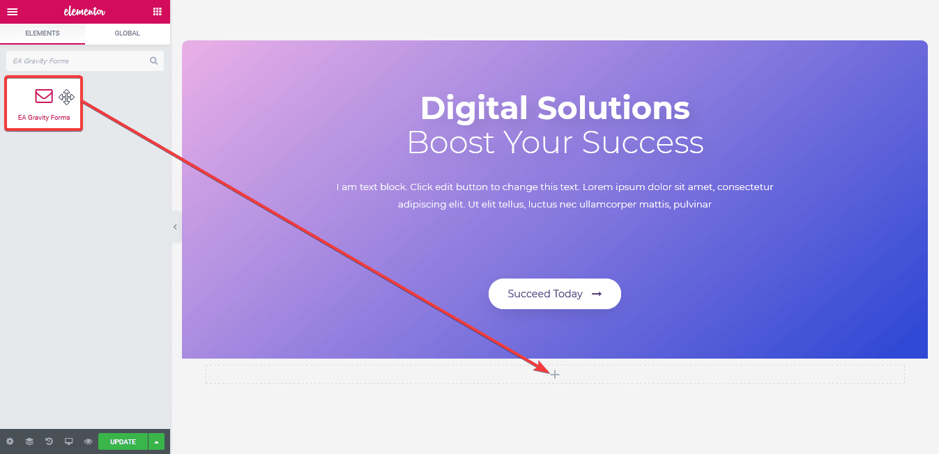 EA Gravity Forms | Essential Addons for Elementor