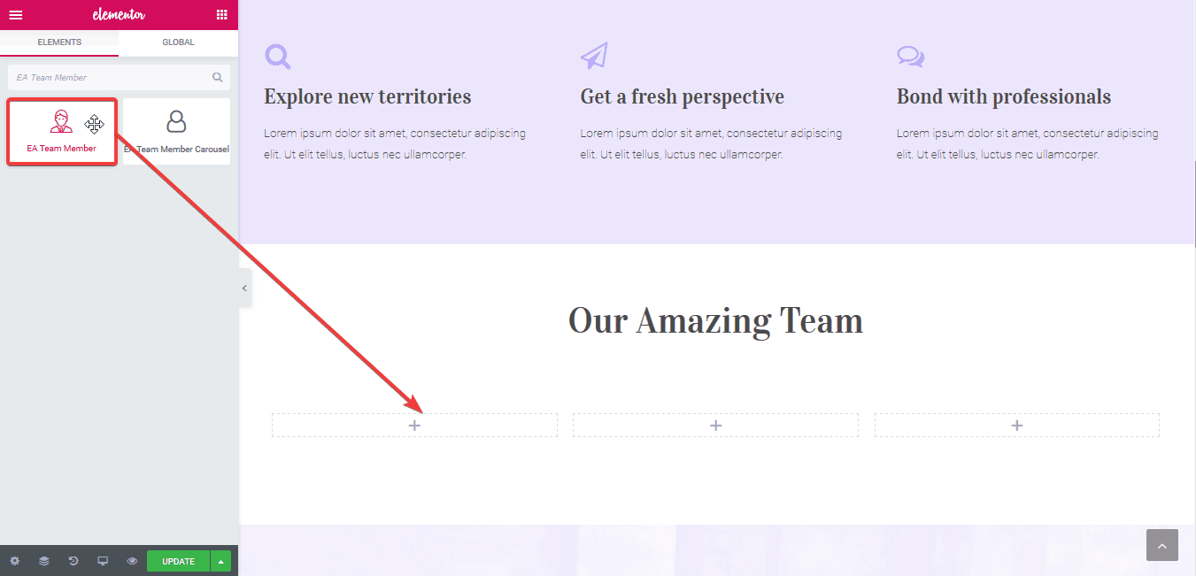 Team Members | Essential Addons for Elementor