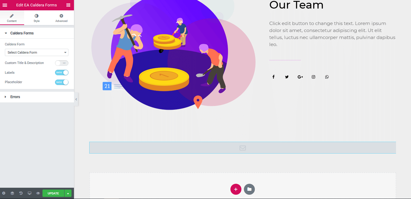 EA Caldera Forms | Essential Addons for Elementor