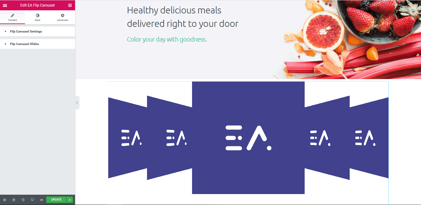 Flip Carousel | Essential Addons for Elementor