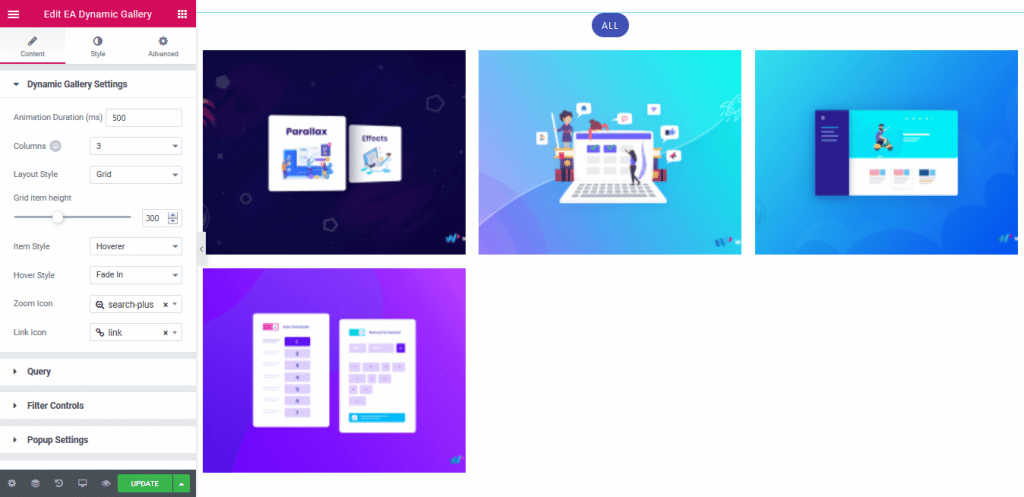 Dynamic Filterable Gallery | Essential Addons for Elementor