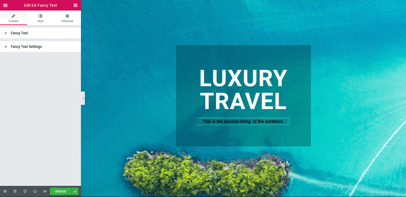 Fancy Text | Essential Addons for Elementor