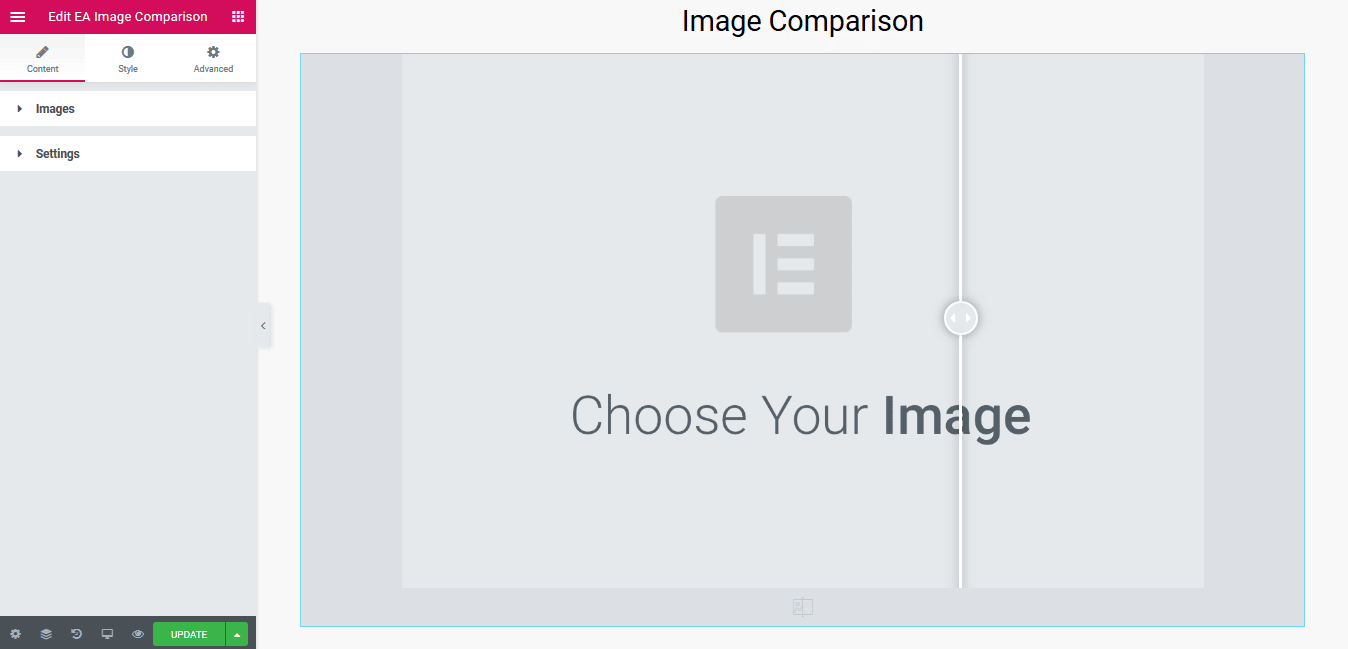 Image Comparison | Essential Addons for Elementor