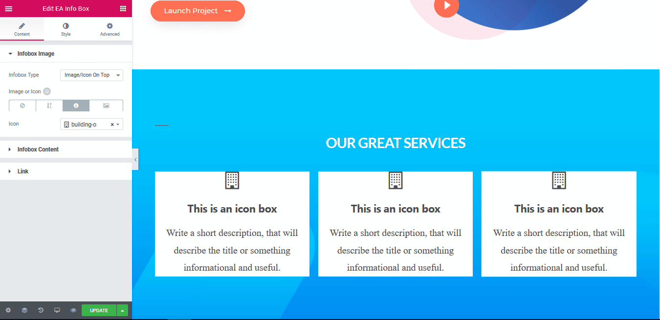 Info Box | Essential Addons for Elementor