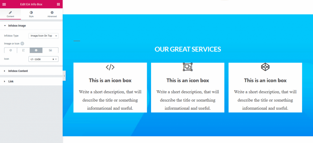 Info Box | Essential Addons for Elementor