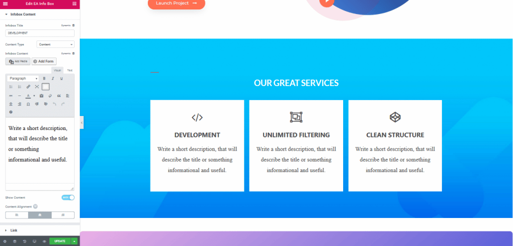 Info Box | Essential Addons for Elementor