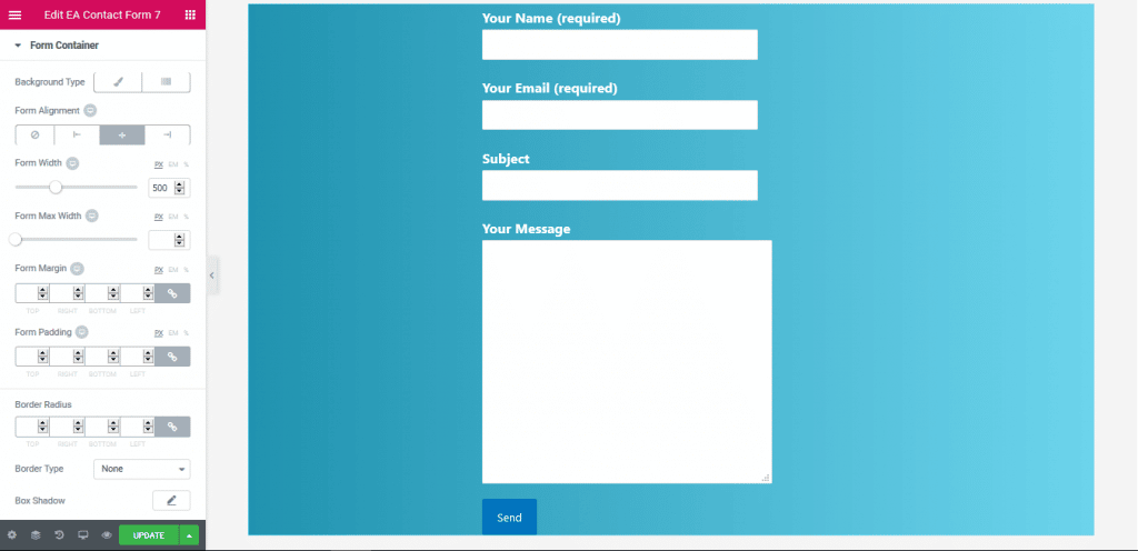 Contact Form 7 | Essential Addons for Elementor