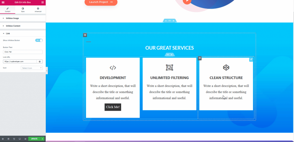 Info Box | Essential Addons for Elementor