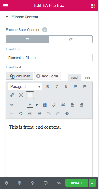 Flip Box | Essential Addons for Elementor