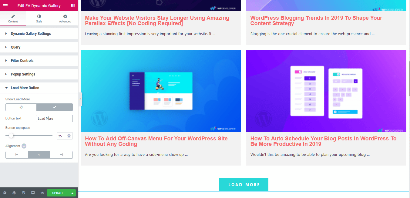 Dynamic Filterable Gallery | Essential Addons for Elementor