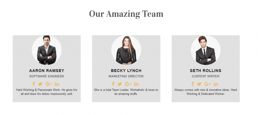 Team Members | Essential Addons for Elementor