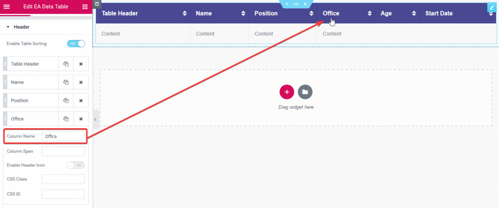 Data Table | Essential Addons for Elementor