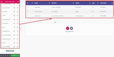 Data Table | Essential Addons for Elementor