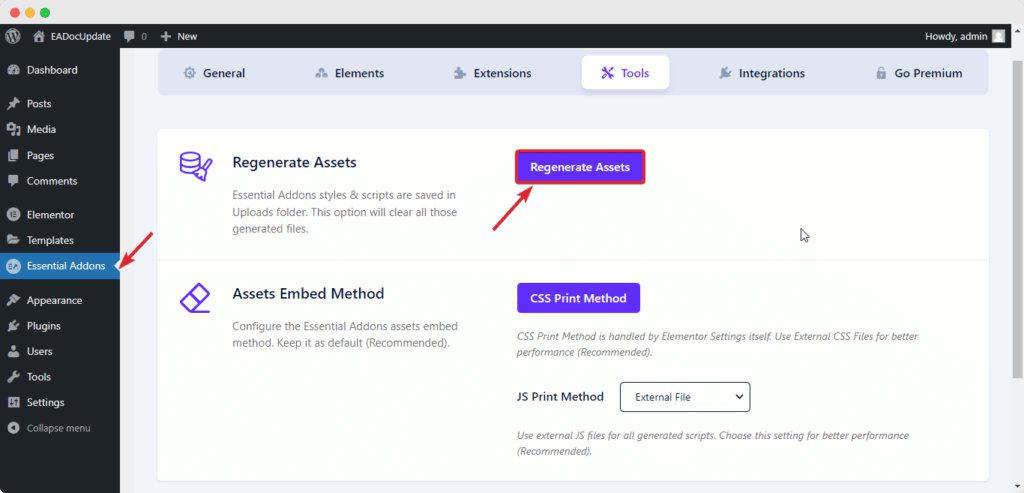 Installing Plugin | Essential Addons for Elementor