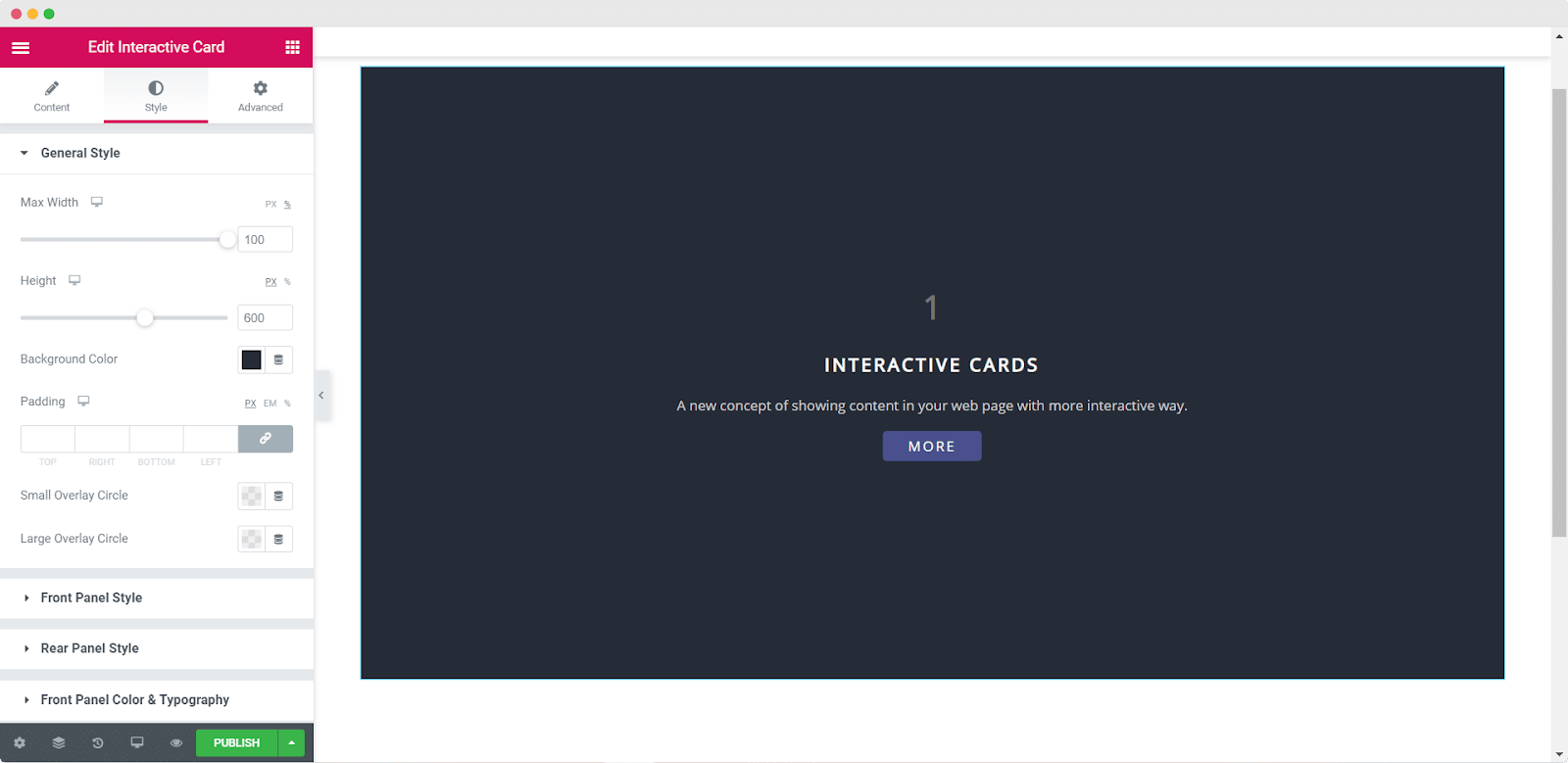 Interactive Cards | Essential Addons for Elementor