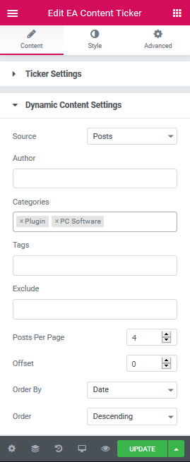 Content Ticker | Essential Addons for Elementor