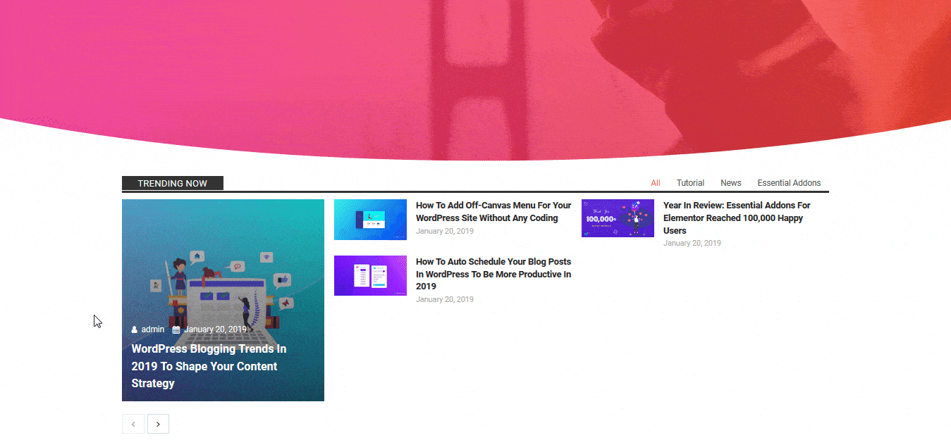 Smart Post List | Essential Addons for Elementor