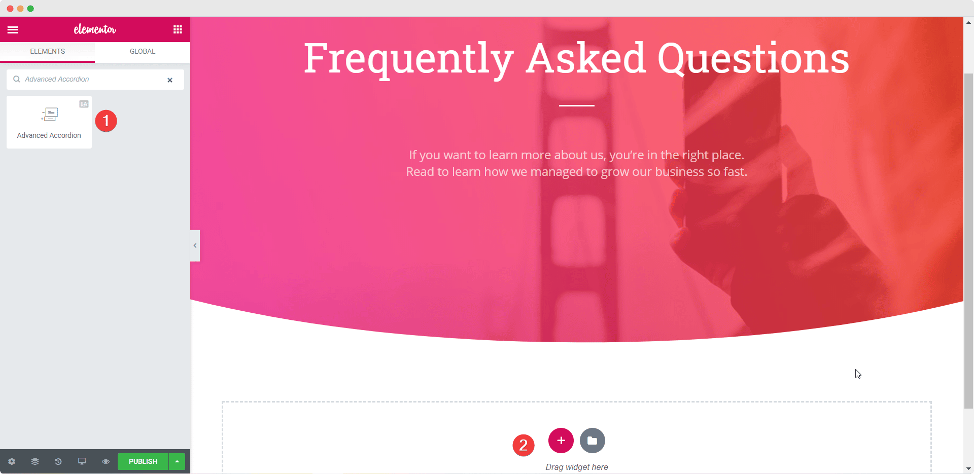 Advanced Accordion | Essential Addons for Elementor