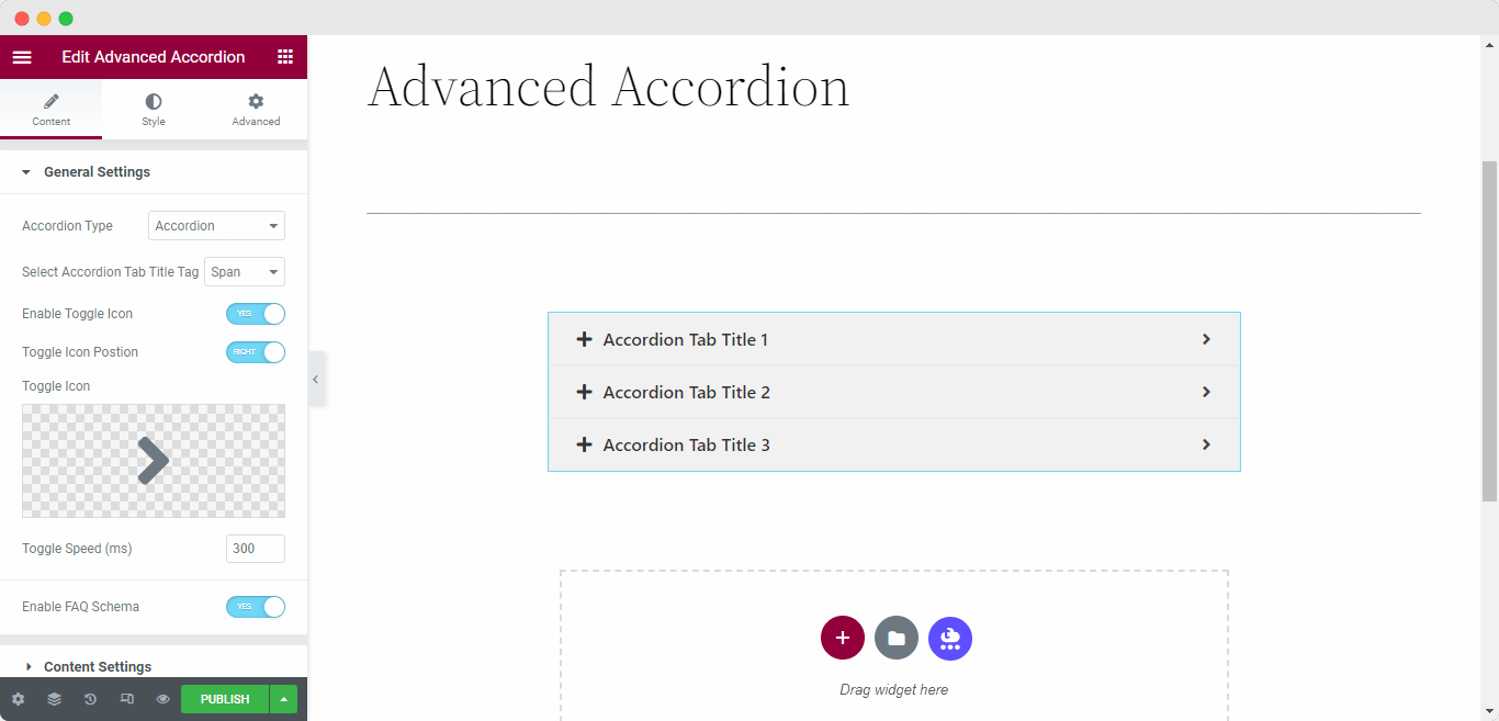 Advanced Accordion | Essential Addons for Elementor