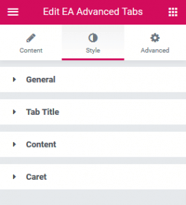 Nested Advanced Tabs | Essential Addons for Elementor
