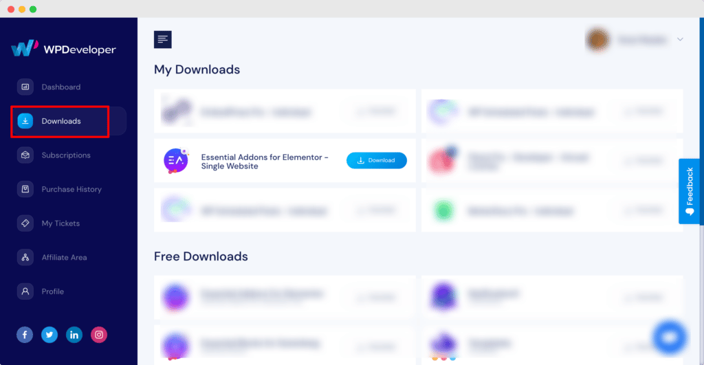 Downloads | Essential Addons for Elementor