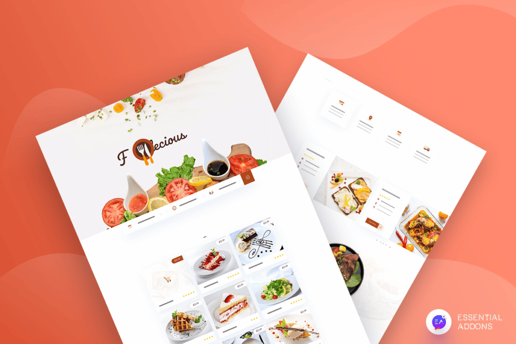 Design A Stunning Restaurant Website Using Ready Elementor Template ...