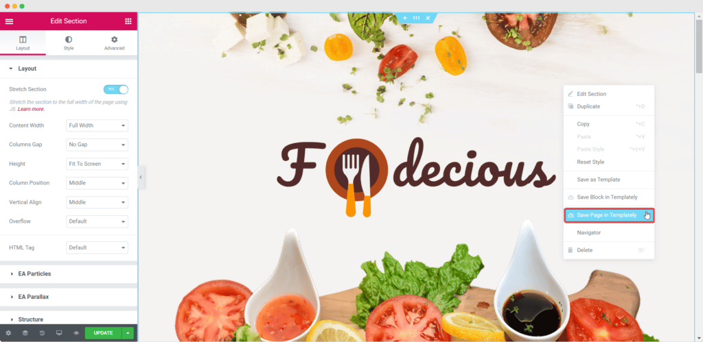 Design A Stunning Restaurant Website Using Ready Elementor Template ...