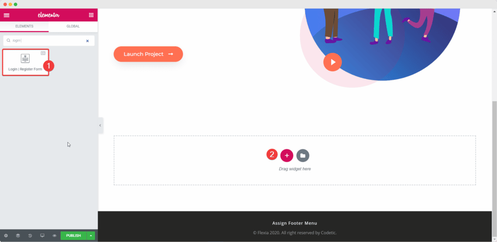 Login | Register Form | Essential Addons for Elementor