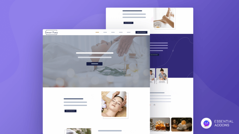[How To] Get Free Spa Website Template Pack for Elementor & Build Your ...