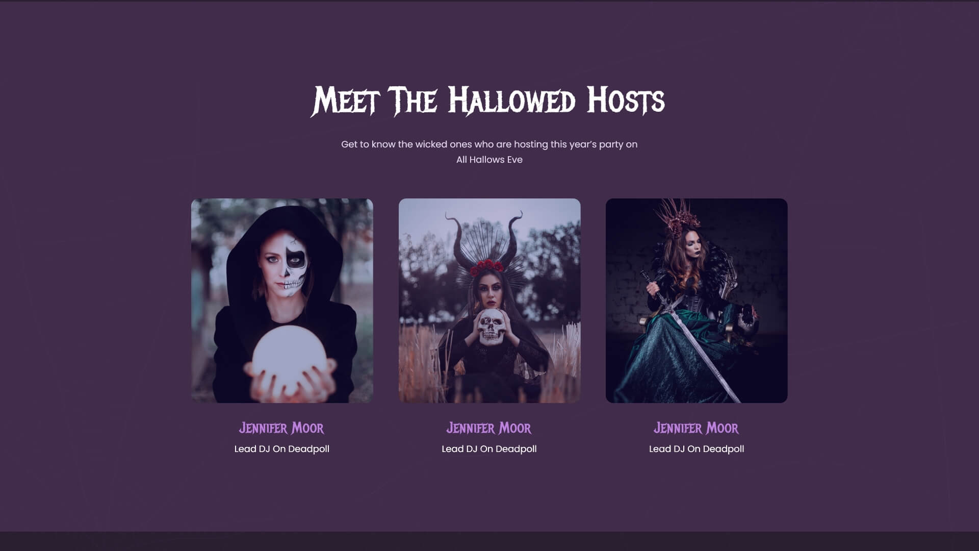 How To Create A Spooky Halloween Website With 1 Click Using Elementor ...