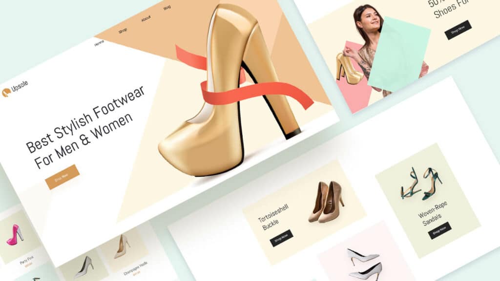 How To Start Online Shoe Website Without Any Coding [FREE] | Essential ...