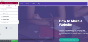 Simple Menu | Essential Addons for Elementor