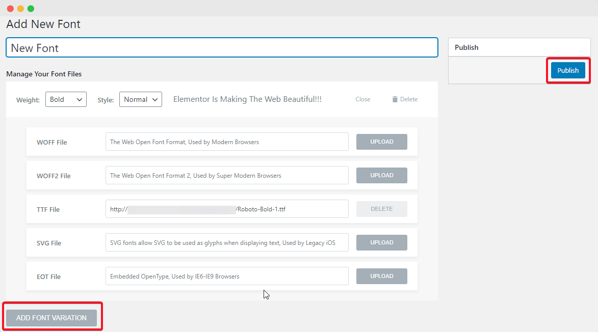 How To Use Custom Font, Size, Color & Style In Elementor? | Essential ...