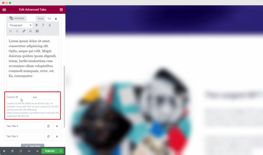How To Open A Specific Tab In EA Advanced Tabs Widget? | Essential ...