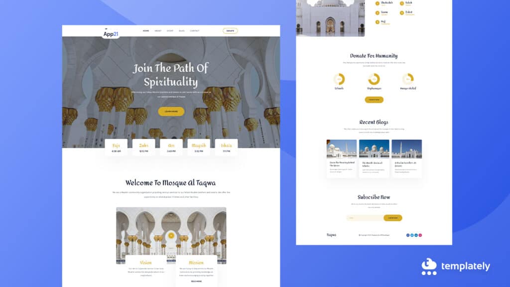 How To Create A Beautiful WordPress Website For Mosque
