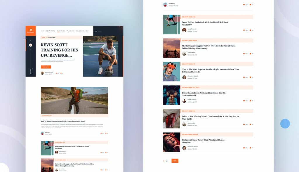 How To Create Entertainment Magazine Website Using Elementor