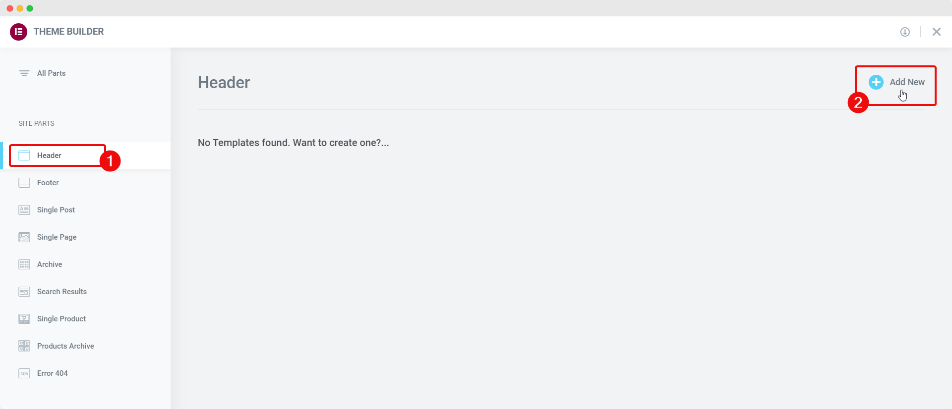 Best Practices For Creating Header And Footer With Elementor