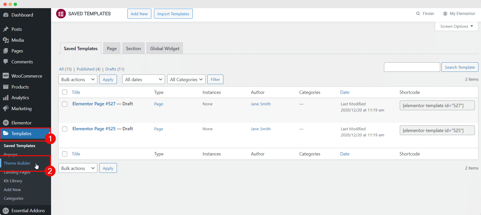 Best Practices For Creating Header And Footer With Elementor