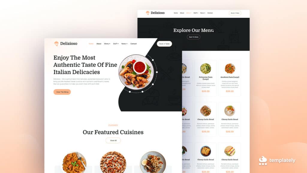How To Kickstart Your Own Italian Restaurant Website: Complete Guide ...