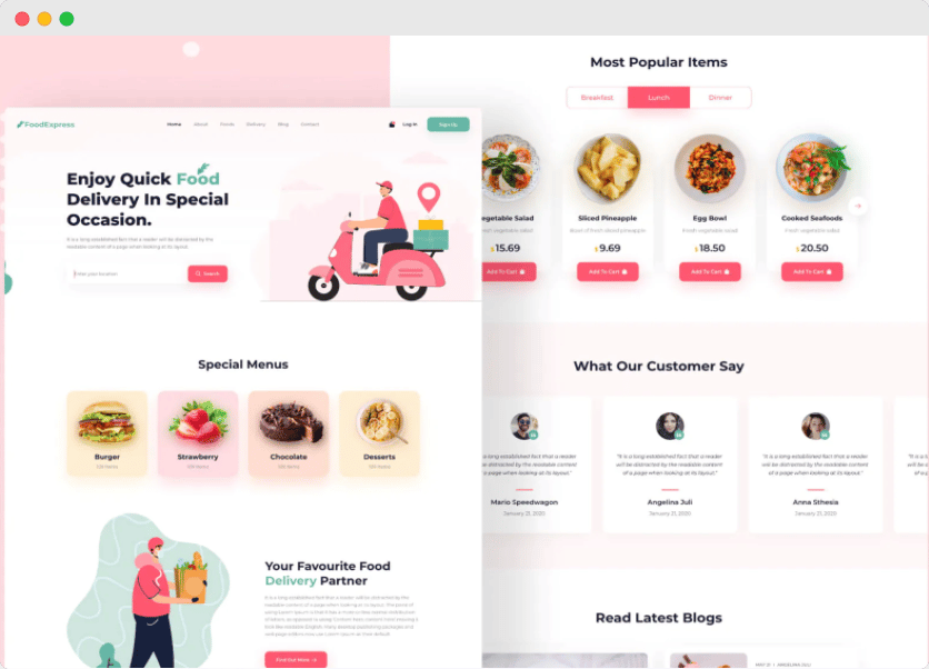 3 Ways To Make Courier Service Website Using Elementor