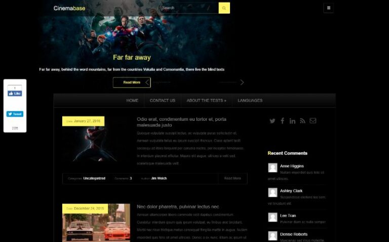 15 Best WordPress Movie Themes For Cinema-Based Websites