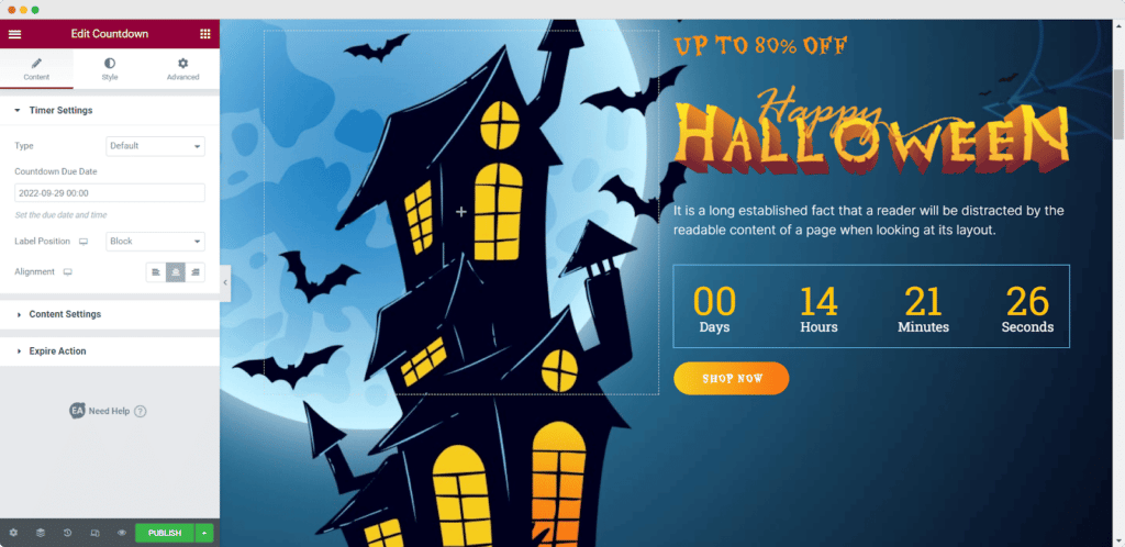 How To Easily Create An Evergreen Countdown Timer In Elementor Essential Addons For Elementor 6606