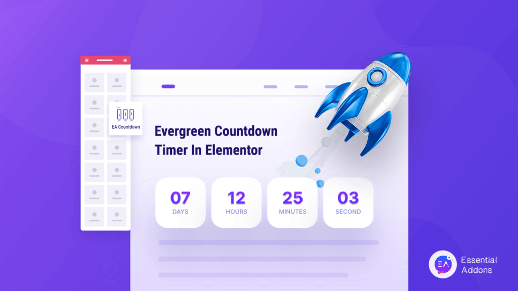 How To Easily Create An Evergreen Countdown Timer In Elementor? | Essential Addons for Elementor
