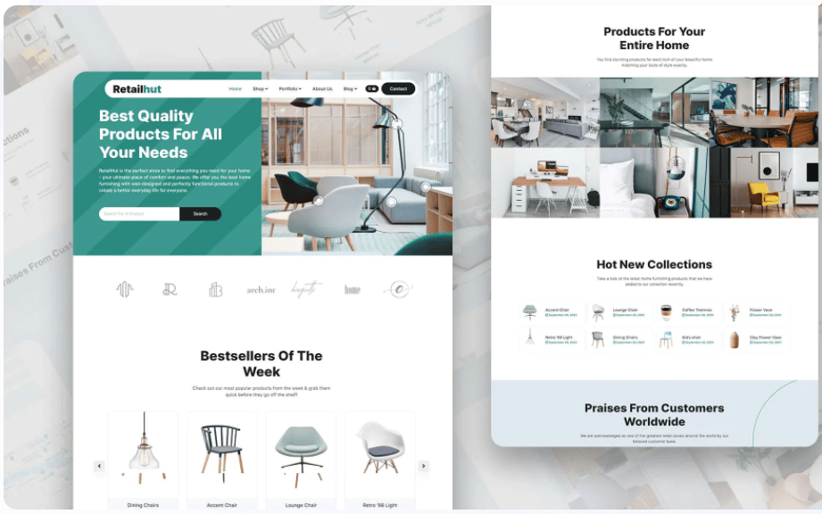 How To Start A Retail Store Website Using A Ready WordPress Template ...