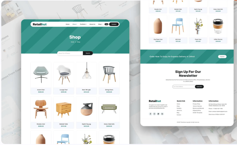 How To Start A Retail Store Website Using A Ready WordPress Template ...