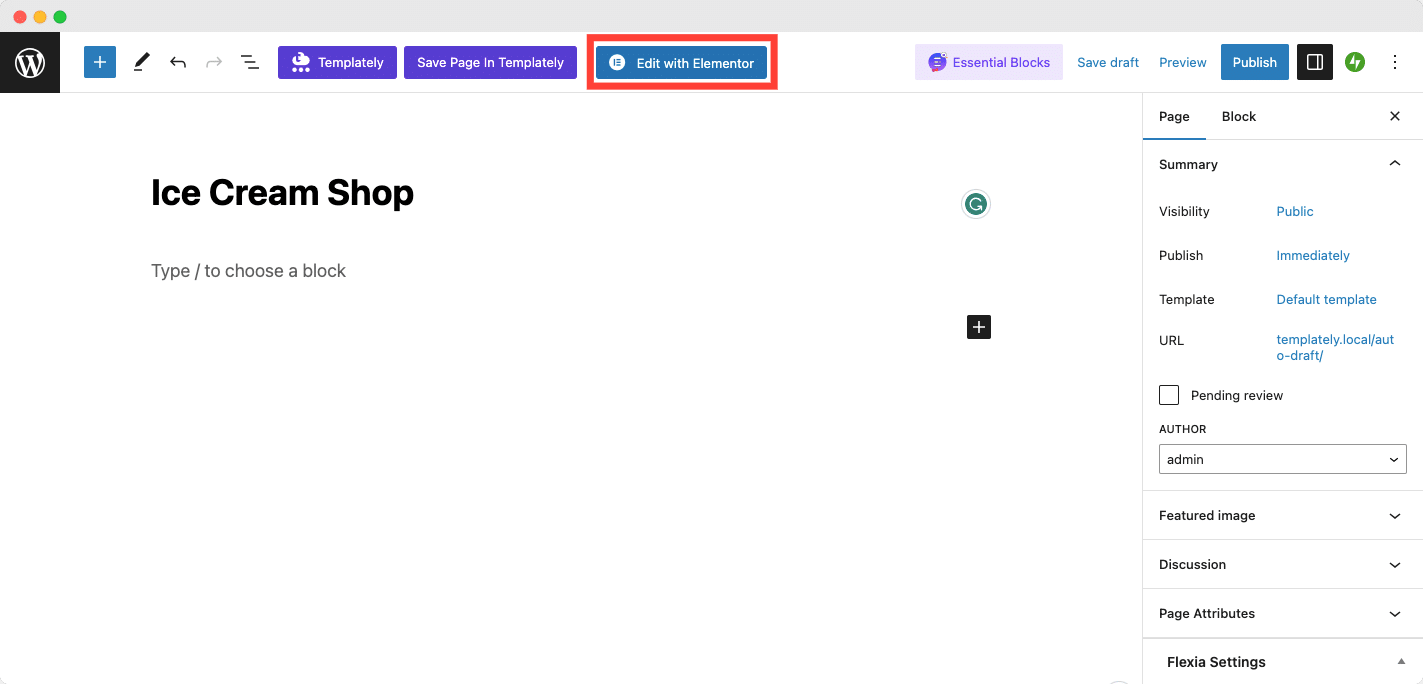 How To Create A Fun Ice Cream Website In Elementor [FREE Template Included] | Essential Addons ...