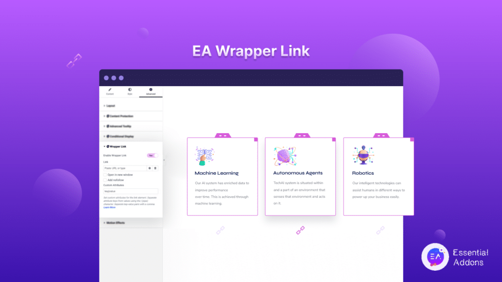 NEW Extension: Add Wrapper Link In Elementor With Essential Addons ...
