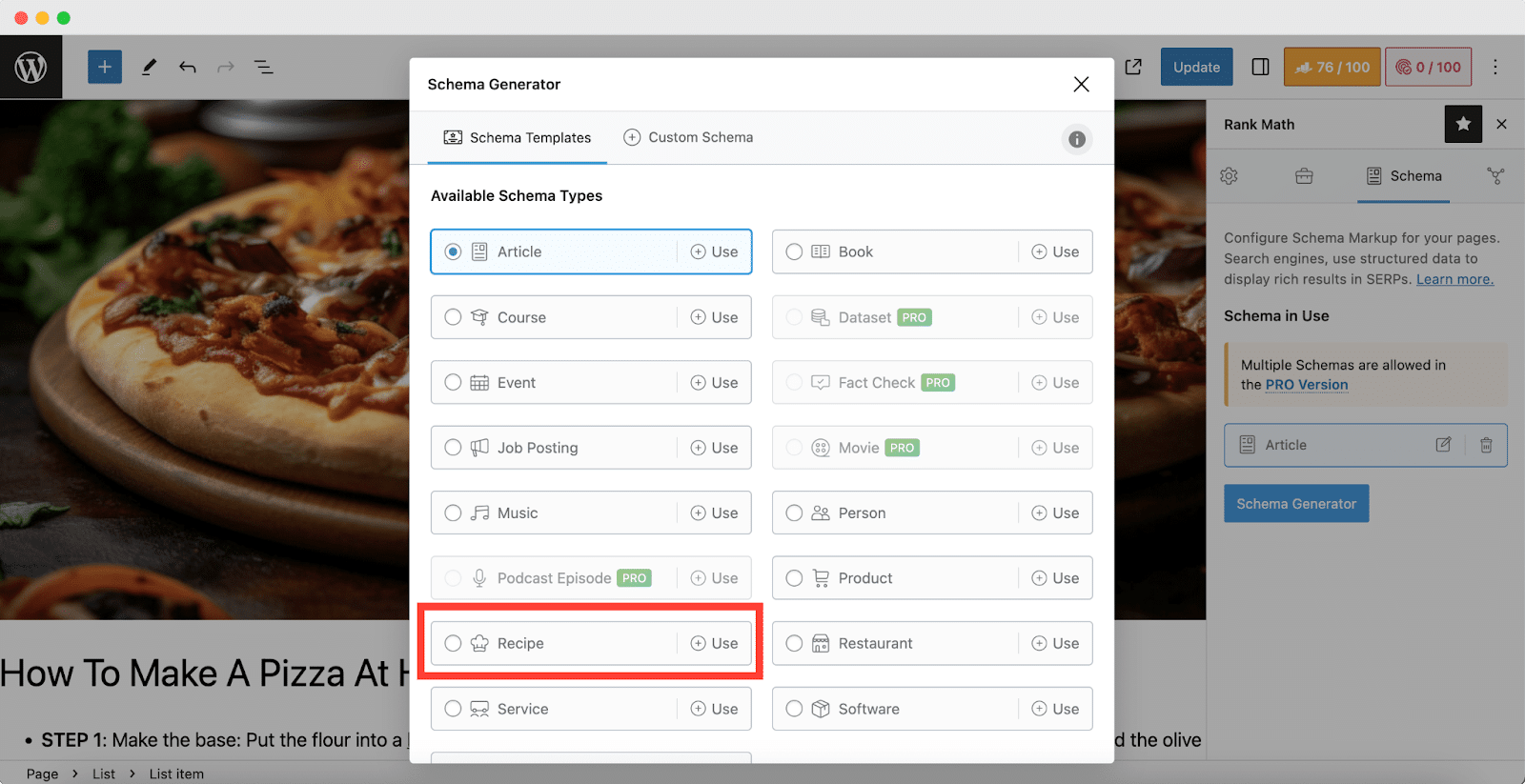 What Is Recipe Schema For Wordpress And How To Add It Essential Addons 1913