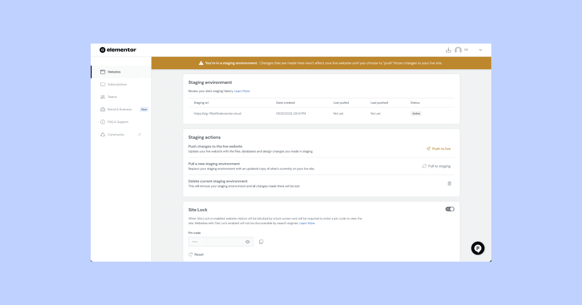 Guide To Create WordPress Staging Site With Elementor Hosting | Essential Addons for Elementor