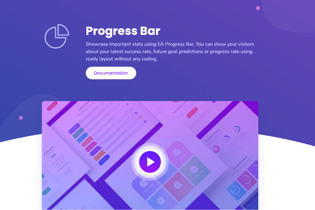 Progress Bar | Essential Addons for Elementor